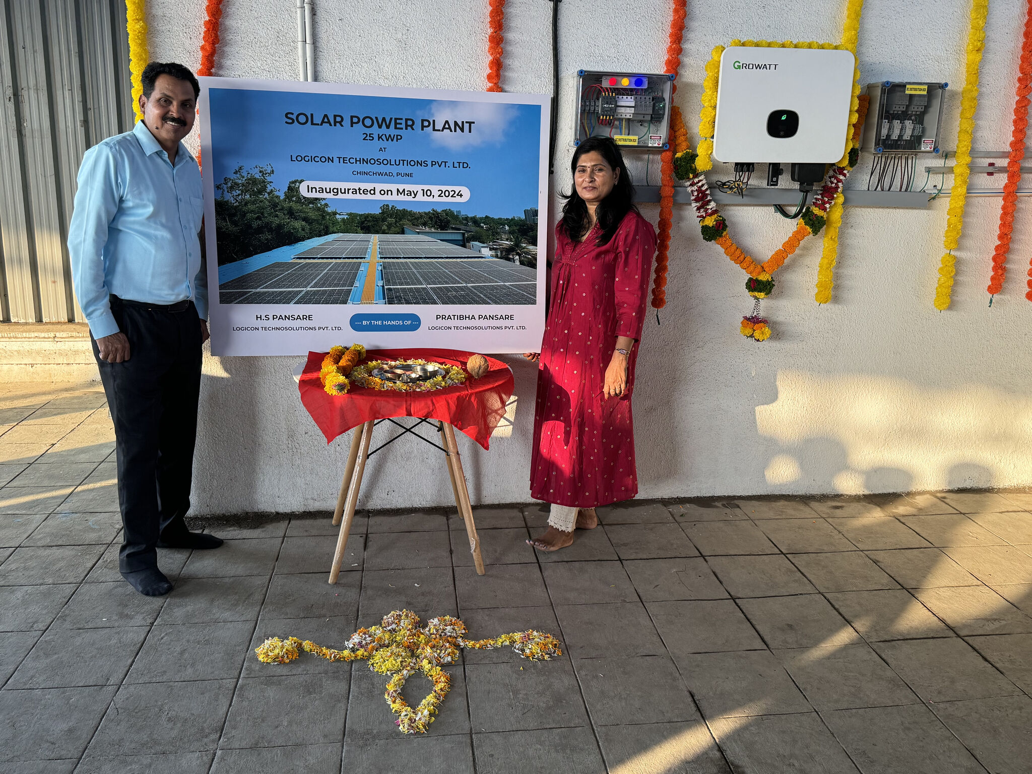 Logicon Technosolutions Inaugurates 25 KWP Solar Power Plant - Logicon ...